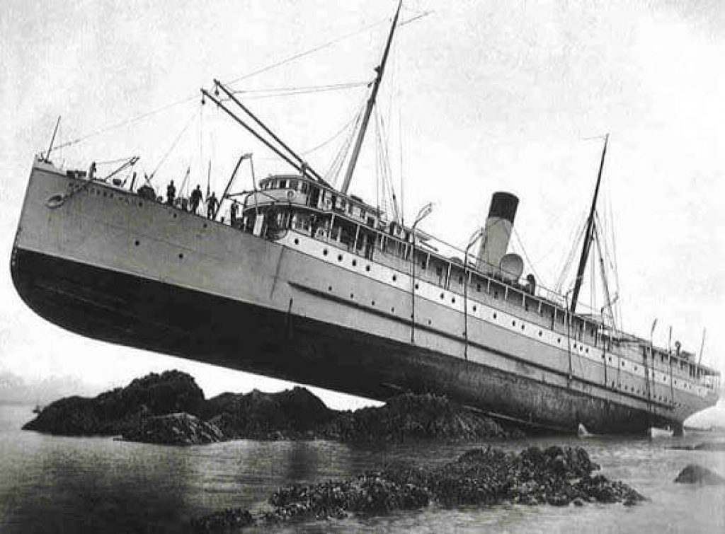 Princess May goes high and dry