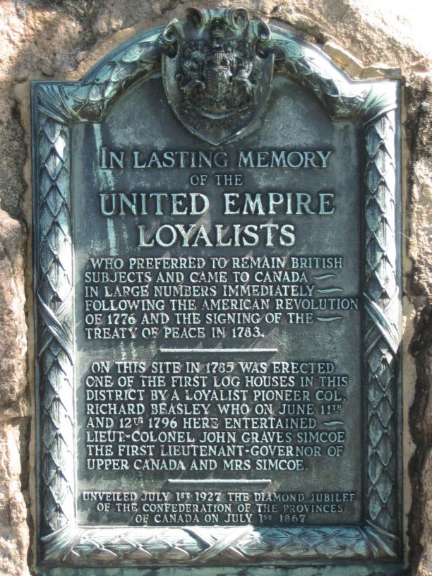 The United Empire Loyalists