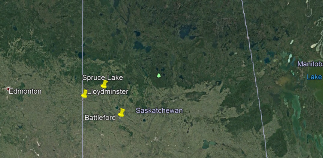 Giant White Wolf Spotted in Northern Saskatchewan