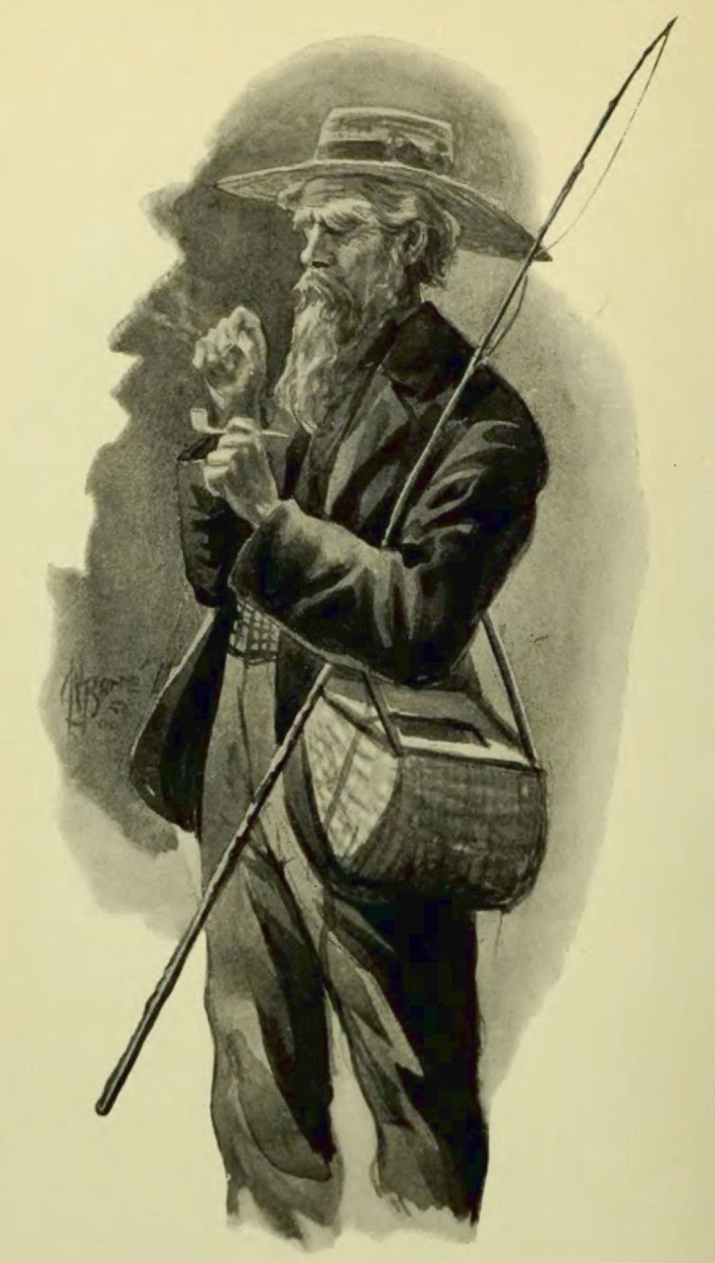 Le Pere Louison: From La Chasse Galerie: Legendes Canadiennes (1900 ...